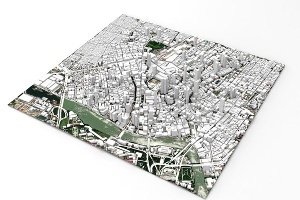 3D Cityscape Manila Philippines - TurboSquid 2040644