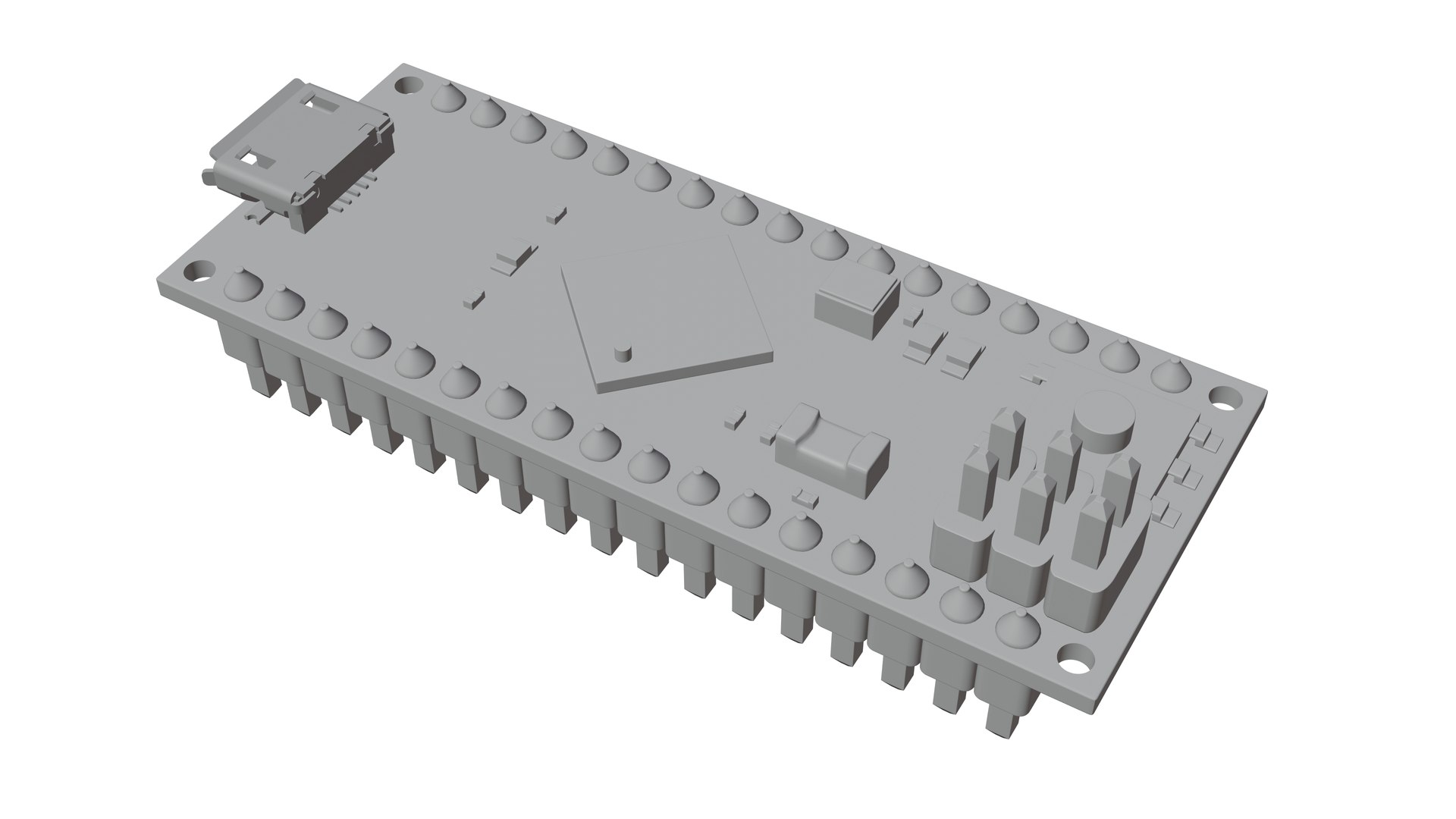 3D Arduino Micro Model - TurboSquid 1770317