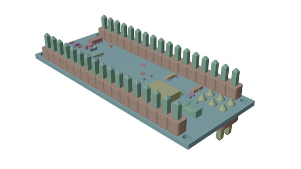 3D Arduino micro model - TurboSquid 1770317