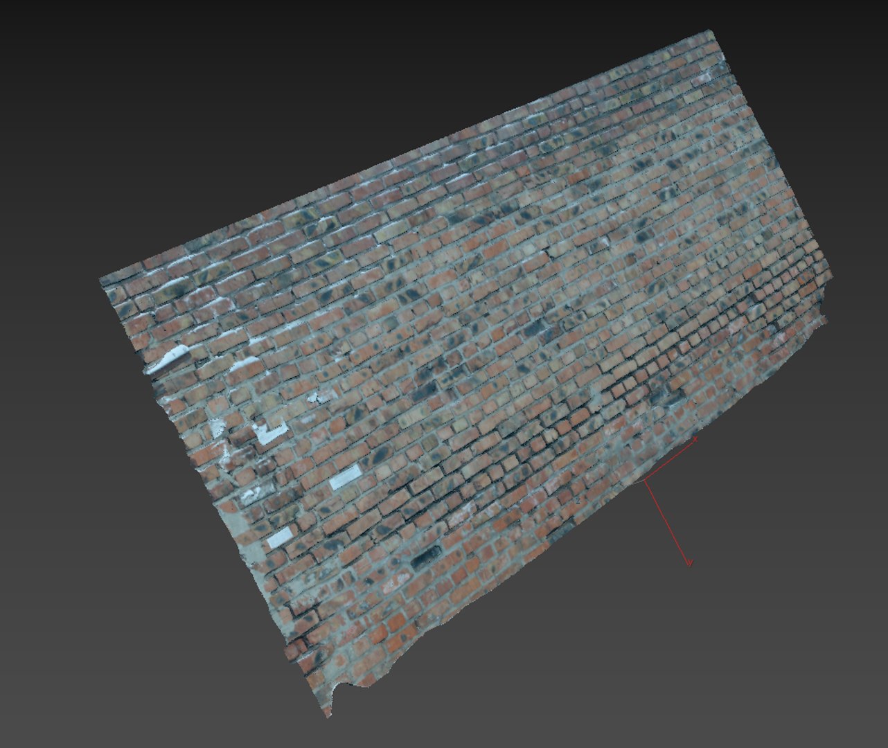 3D Ultra Realistic Brick Old Wall Model - TurboSquid 1372648