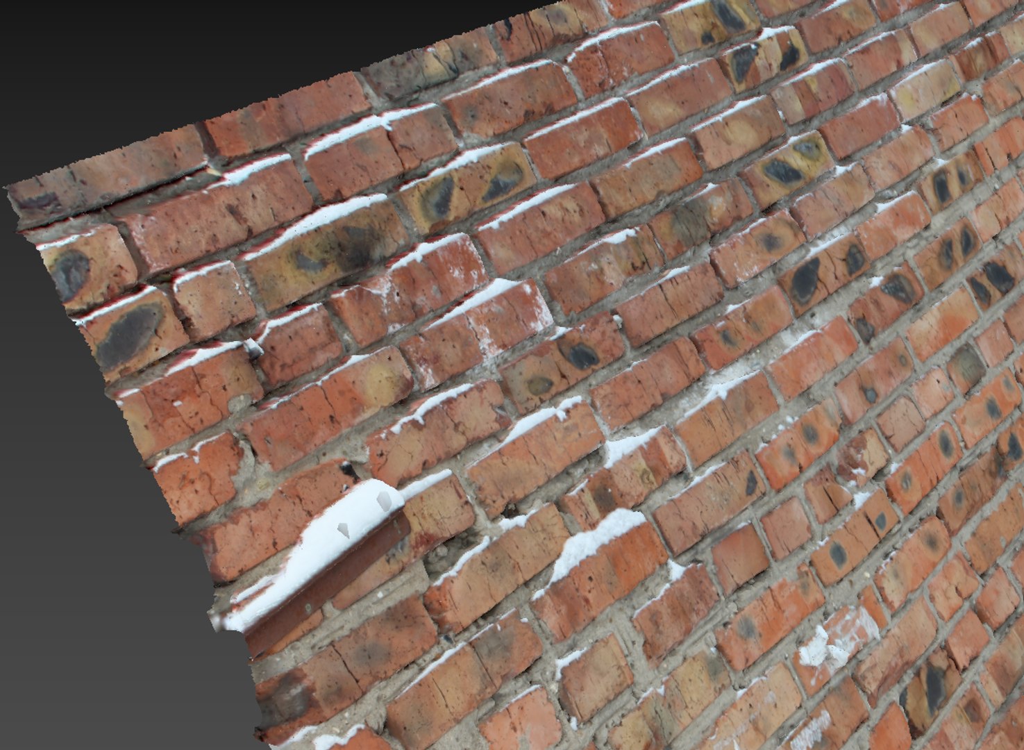 3D Ultra Realistic Brick Old Wall Model - TurboSquid 1372648