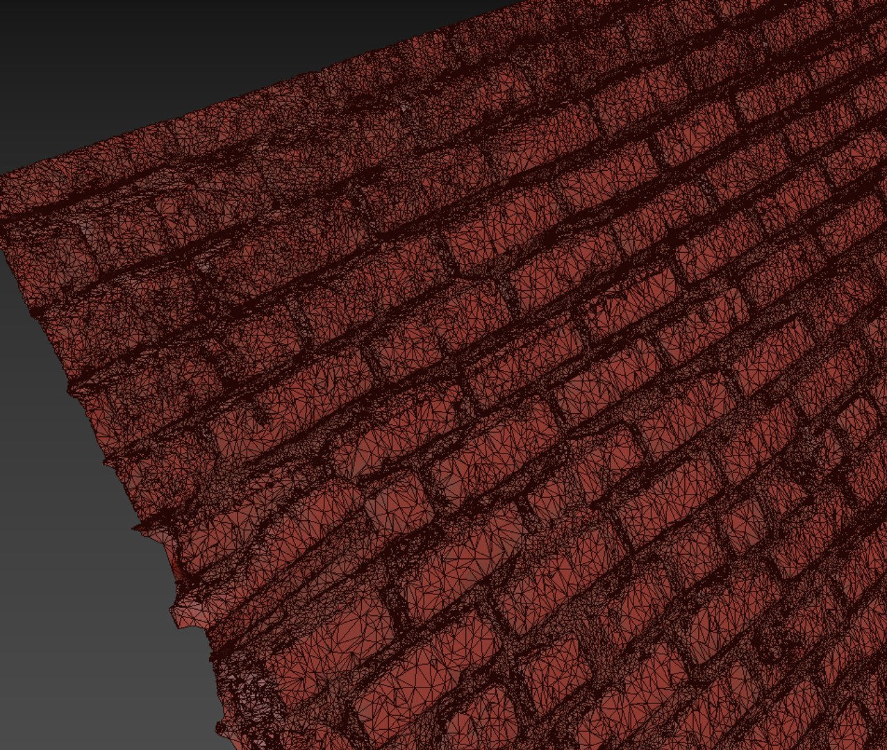 3D Ultra Realistic Brick Old Wall Model - TurboSquid 1372648