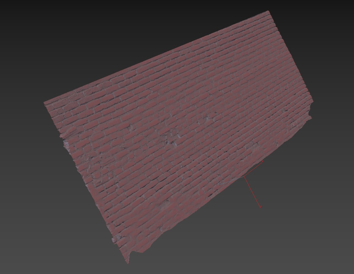 3D Ultra Realistic Brick Old Wall Model - TurboSquid 1372648