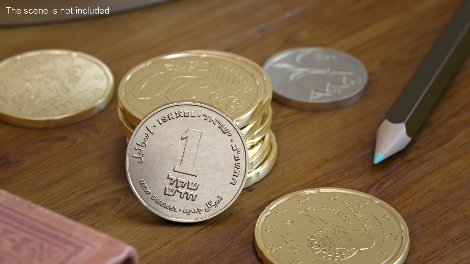 3D Shekel Coins Collection - TurboSquid 2198975