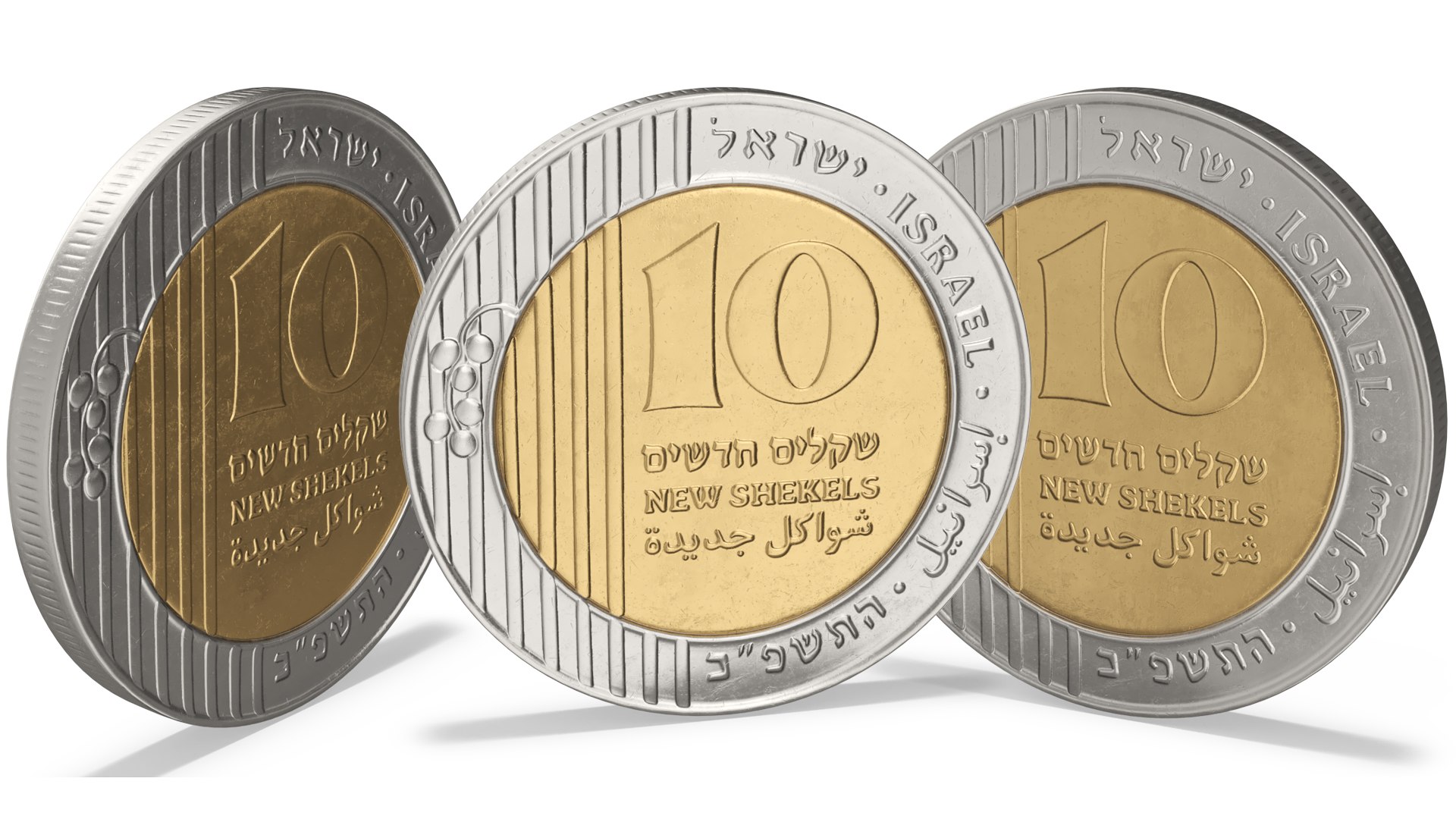 3D Shekel Coins Collection - TurboSquid 2198975