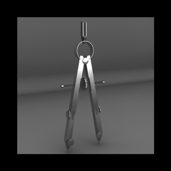 compasses 3d model