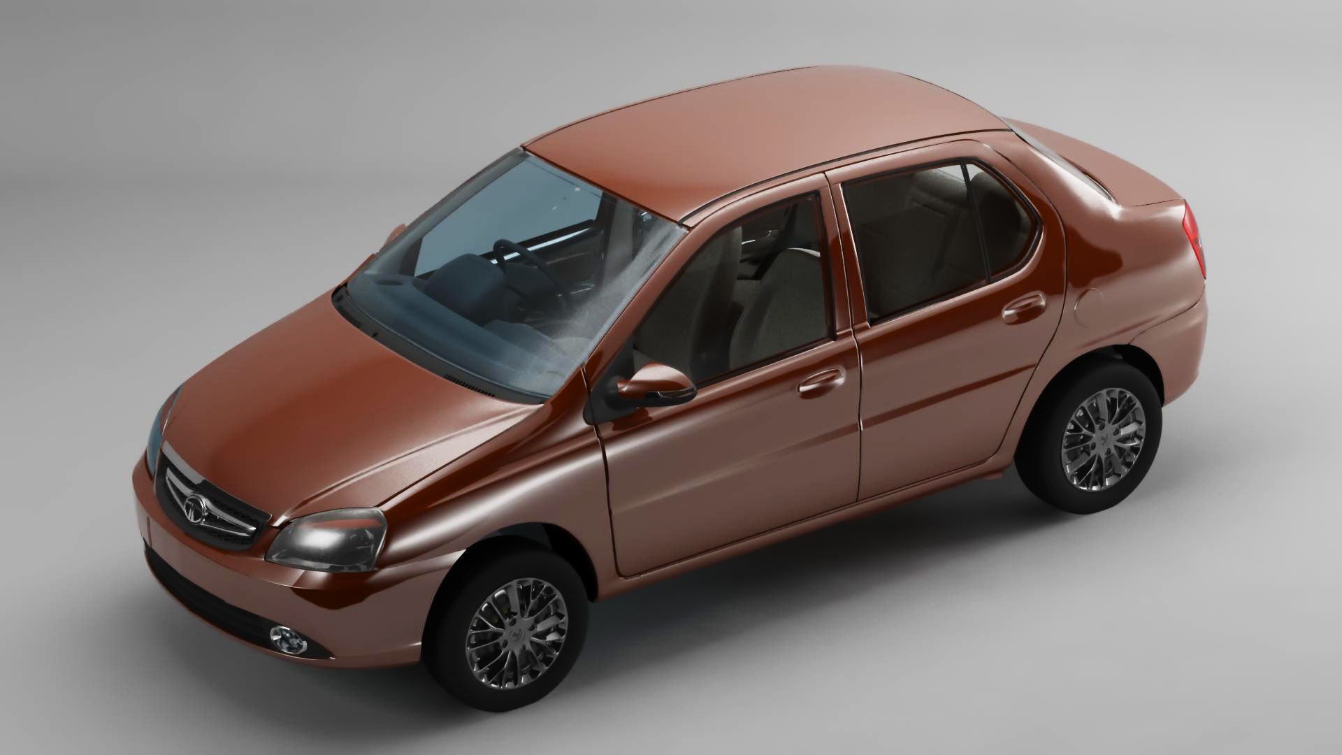 3d Tata Indigo Model