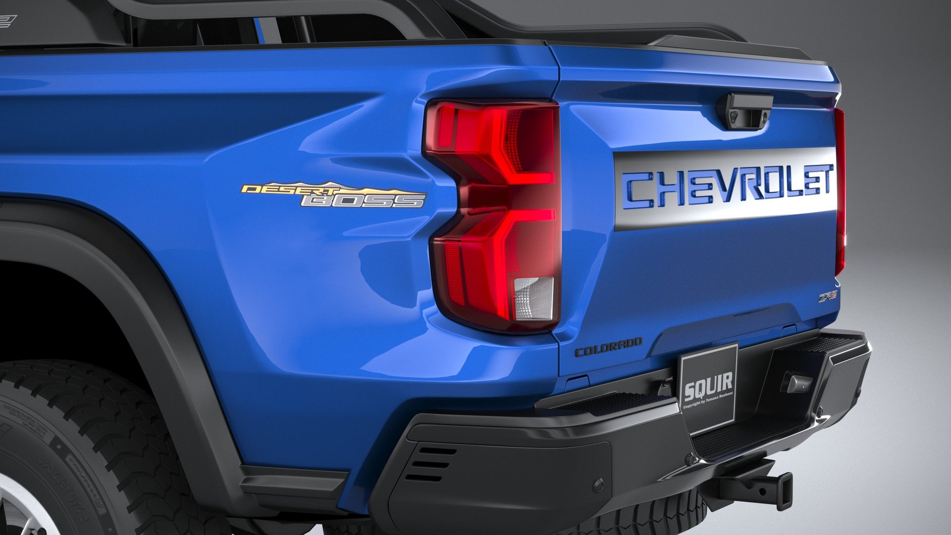 3D Chevrolet Colorado ZR2 2023 - TurboSquid 1965093