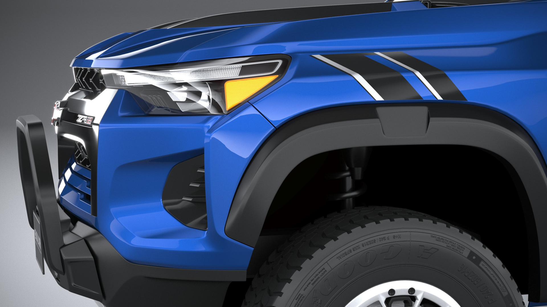 modelo 3d Chevrolet Colorado ZR2 2023 - TurboSquid 1965093