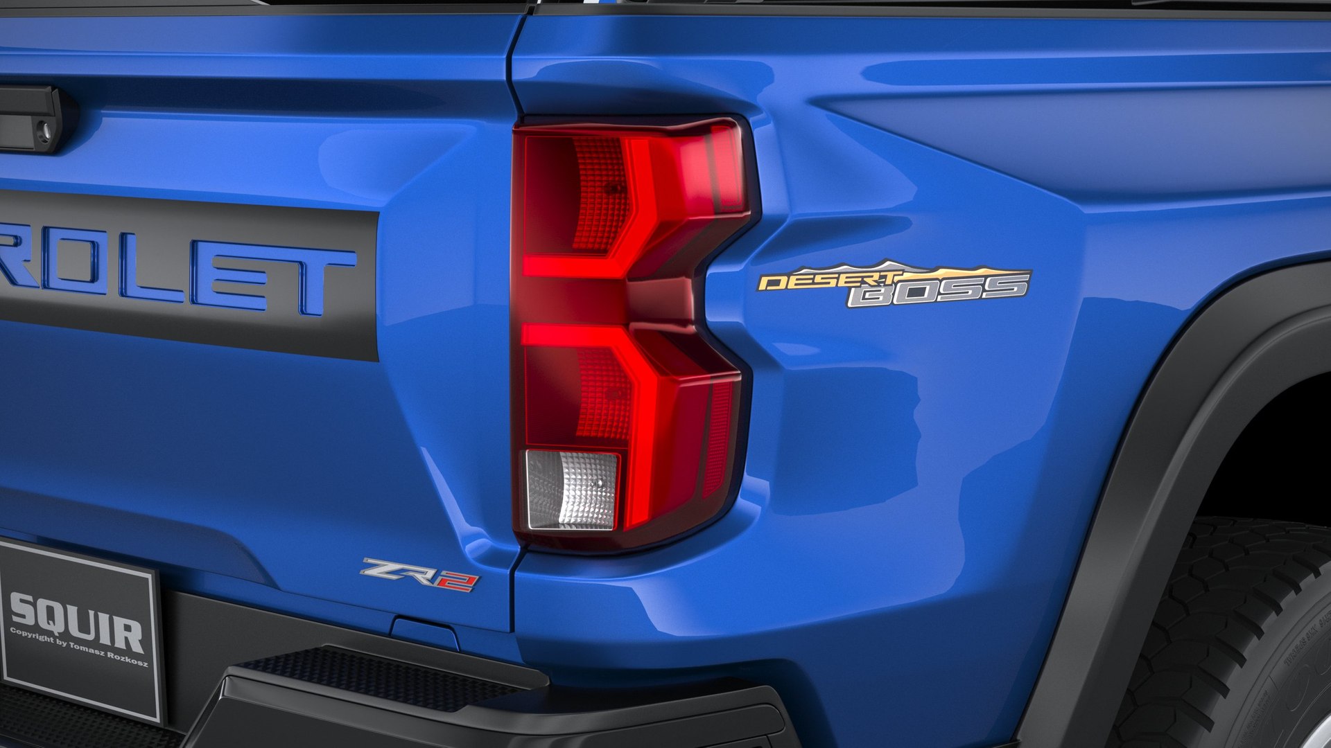 3D Chevrolet Colorado ZR2 2023 - TurboSquid 1965093