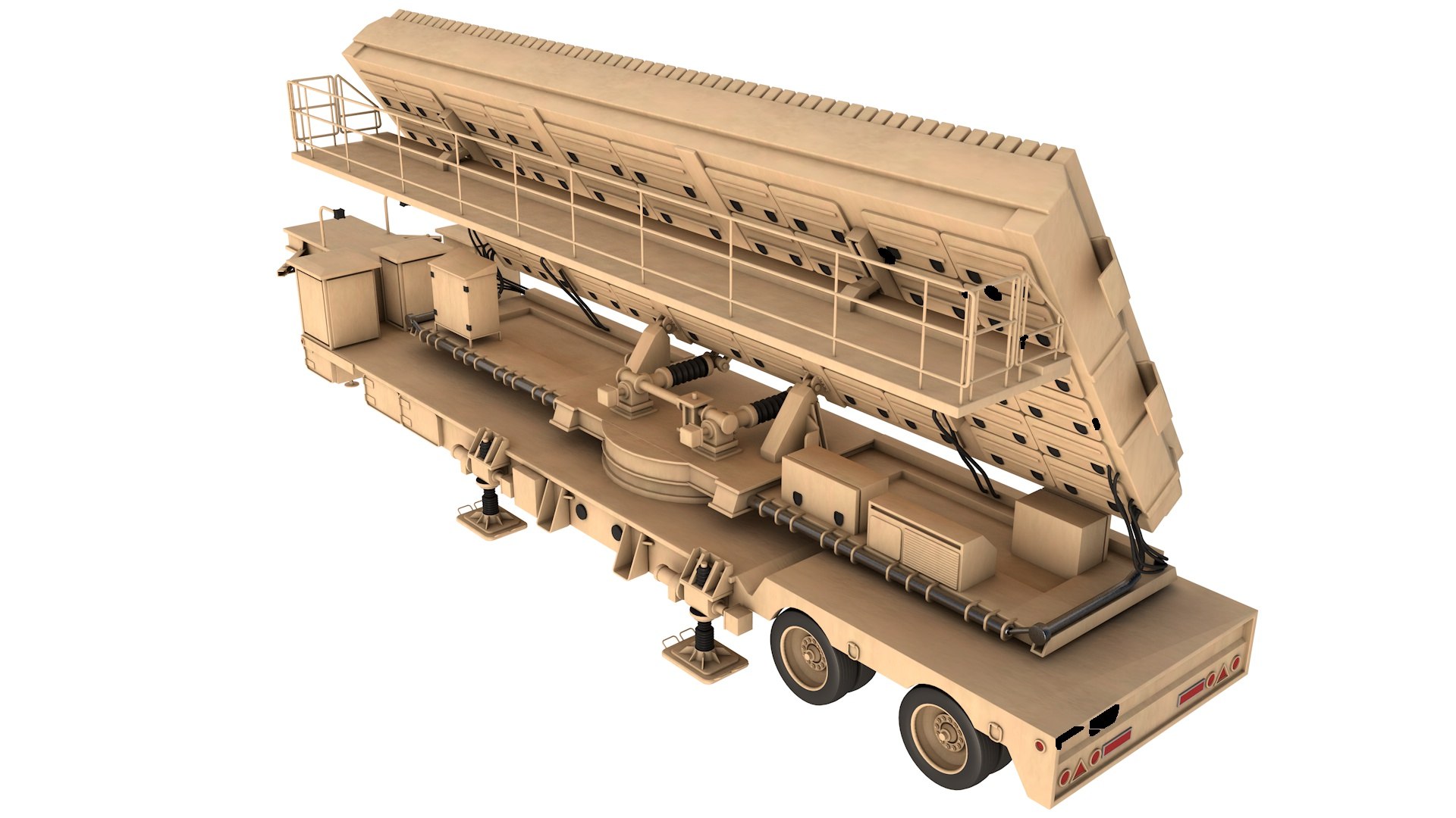 Green Pine Radar Station 3D - TurboSquid 2181535
