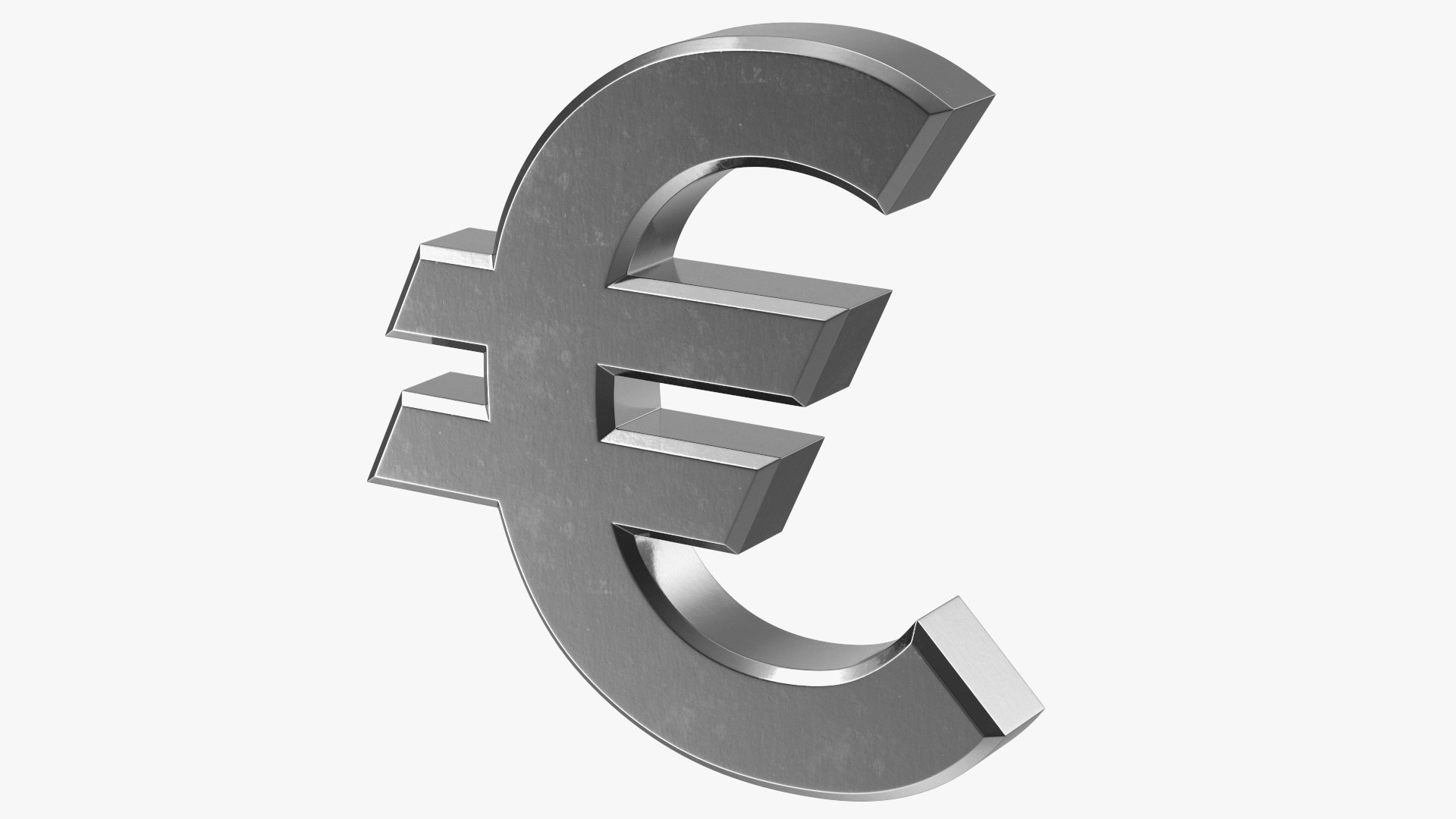 Euro Sigh Silver Eu Model - TurboSquid 1685301