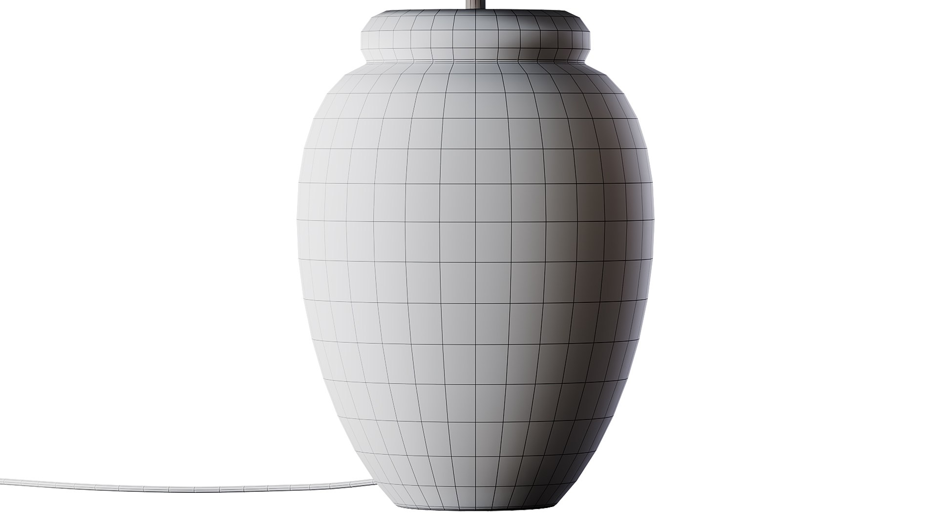 Grote Tafellamp Bodhi Met Keramische Voet 3D - TurboSquid 2365800