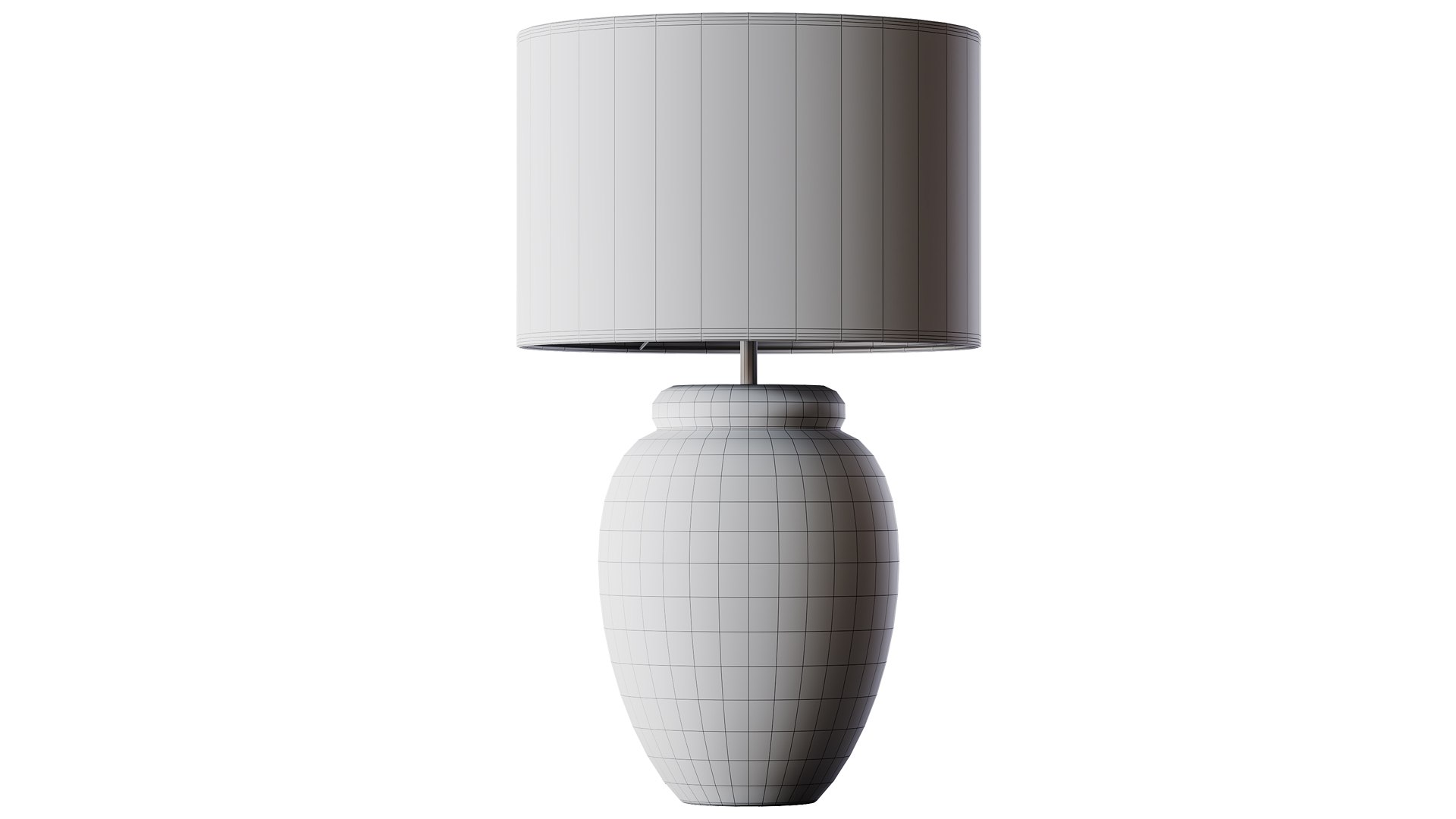 Grote Tafellamp Bodhi Met Keramische Voet 3D - TurboSquid 2365800