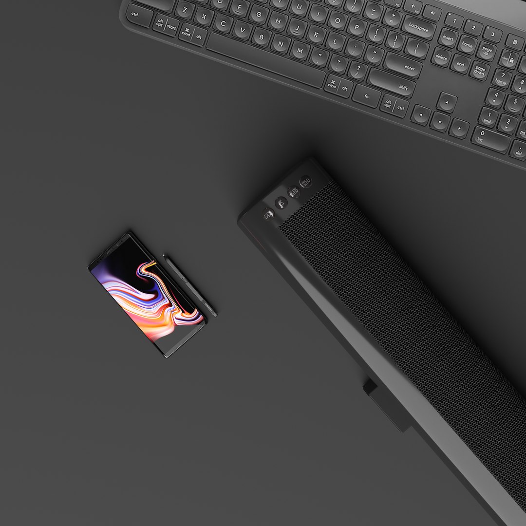 Sound Bar Audio System 3D Model - TurboSquid 2428496