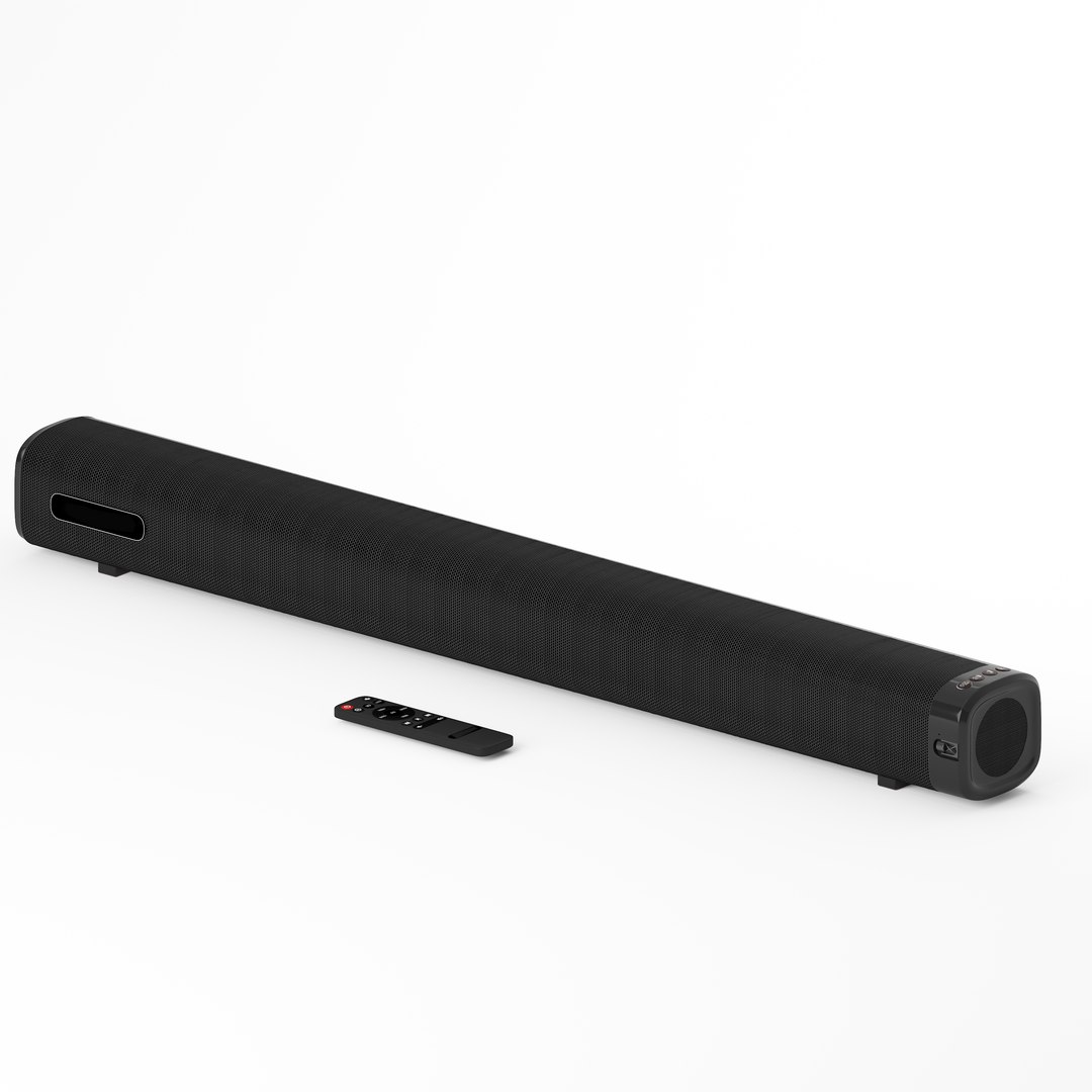 Sound Bar Audio System 3D Model - TurboSquid 2428496