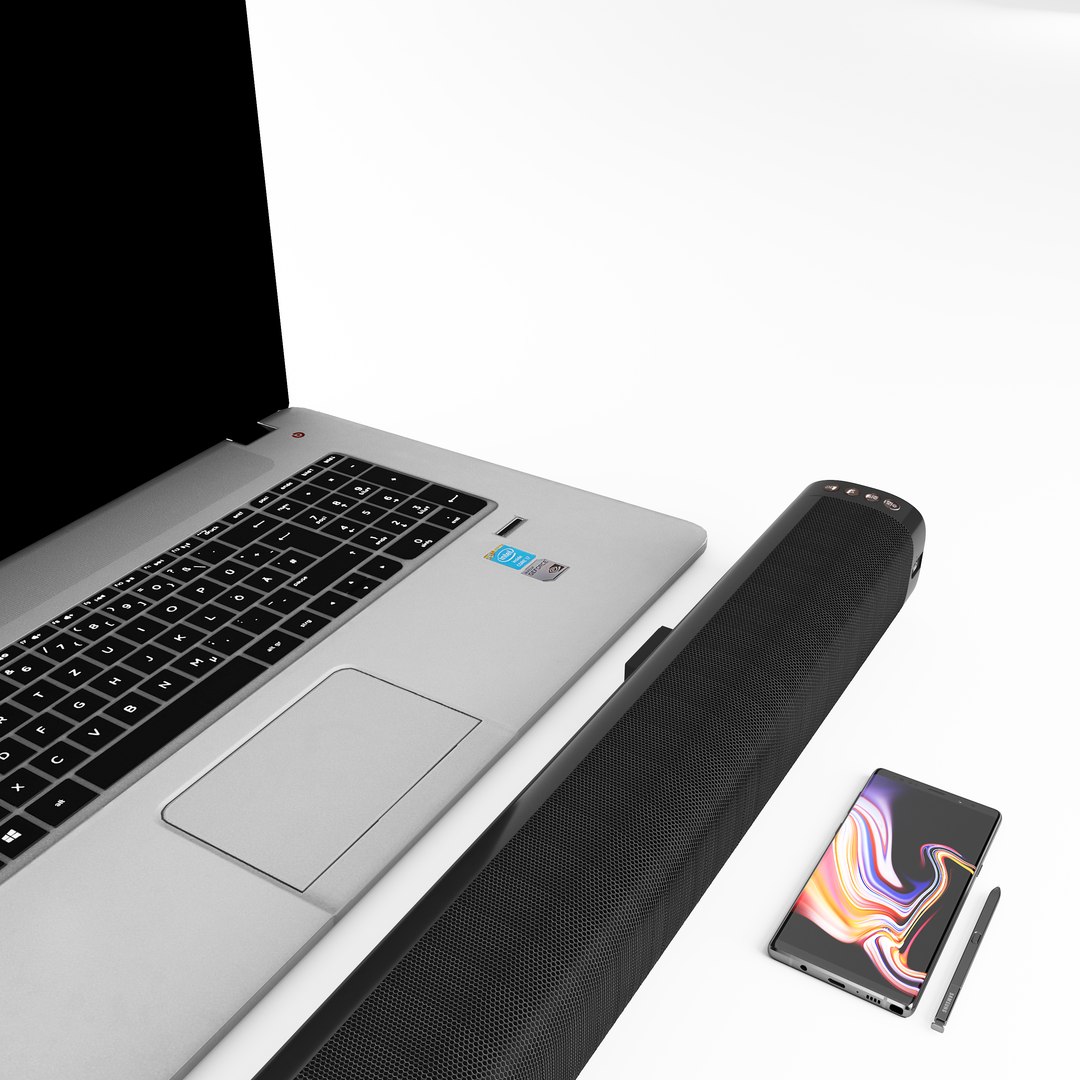 Sound Bar Audio System 3D Model - TurboSquid 2428496