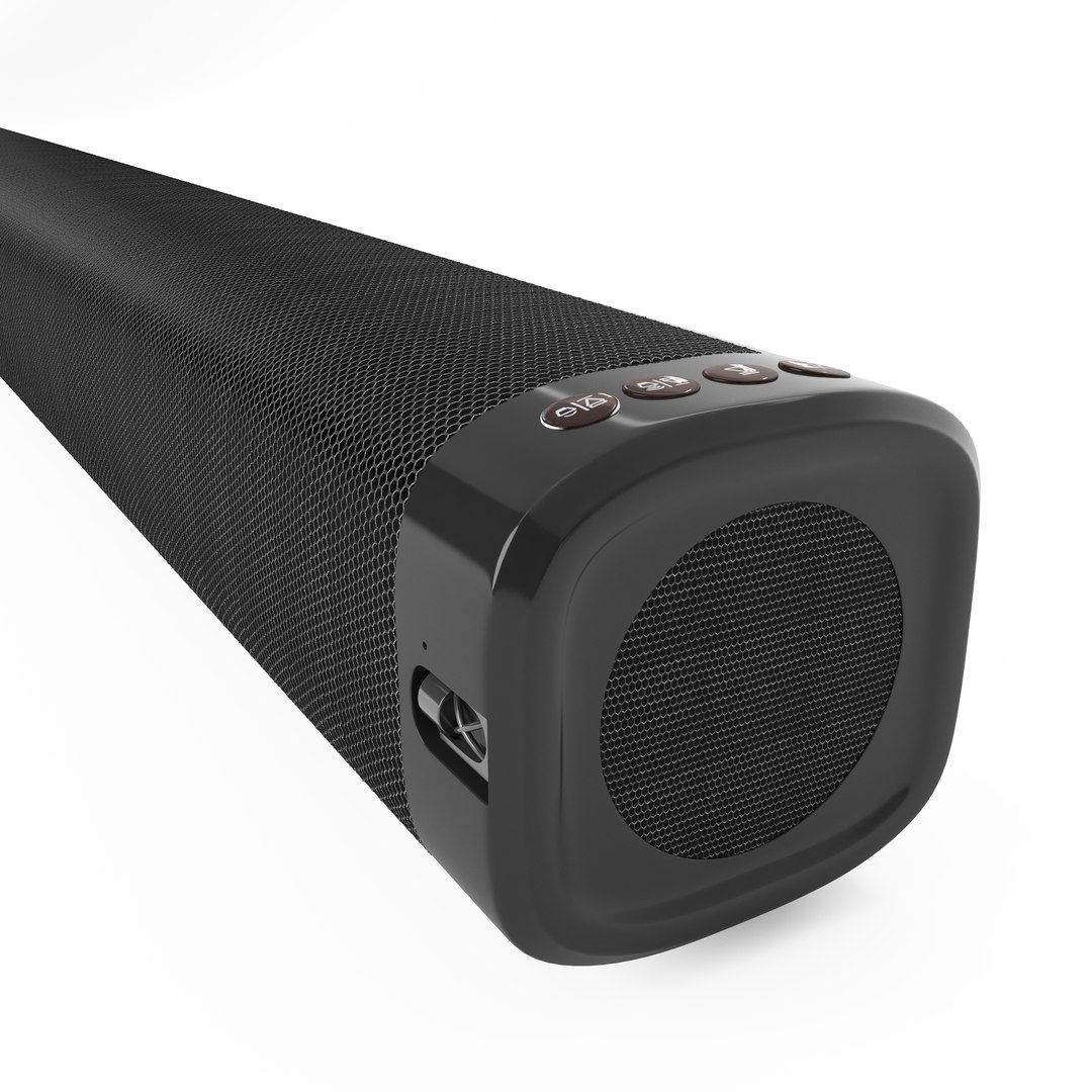 Sound Bar Audio System 3D Model - TurboSquid 2428496
