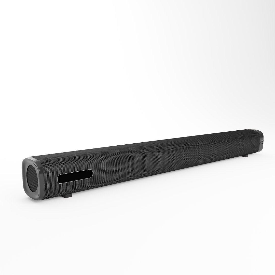 Sound Bar Audio System 3D Model - TurboSquid 2428496