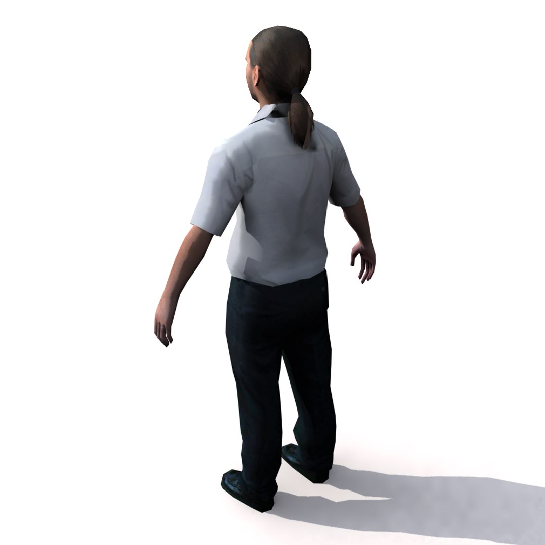 human character 3d model