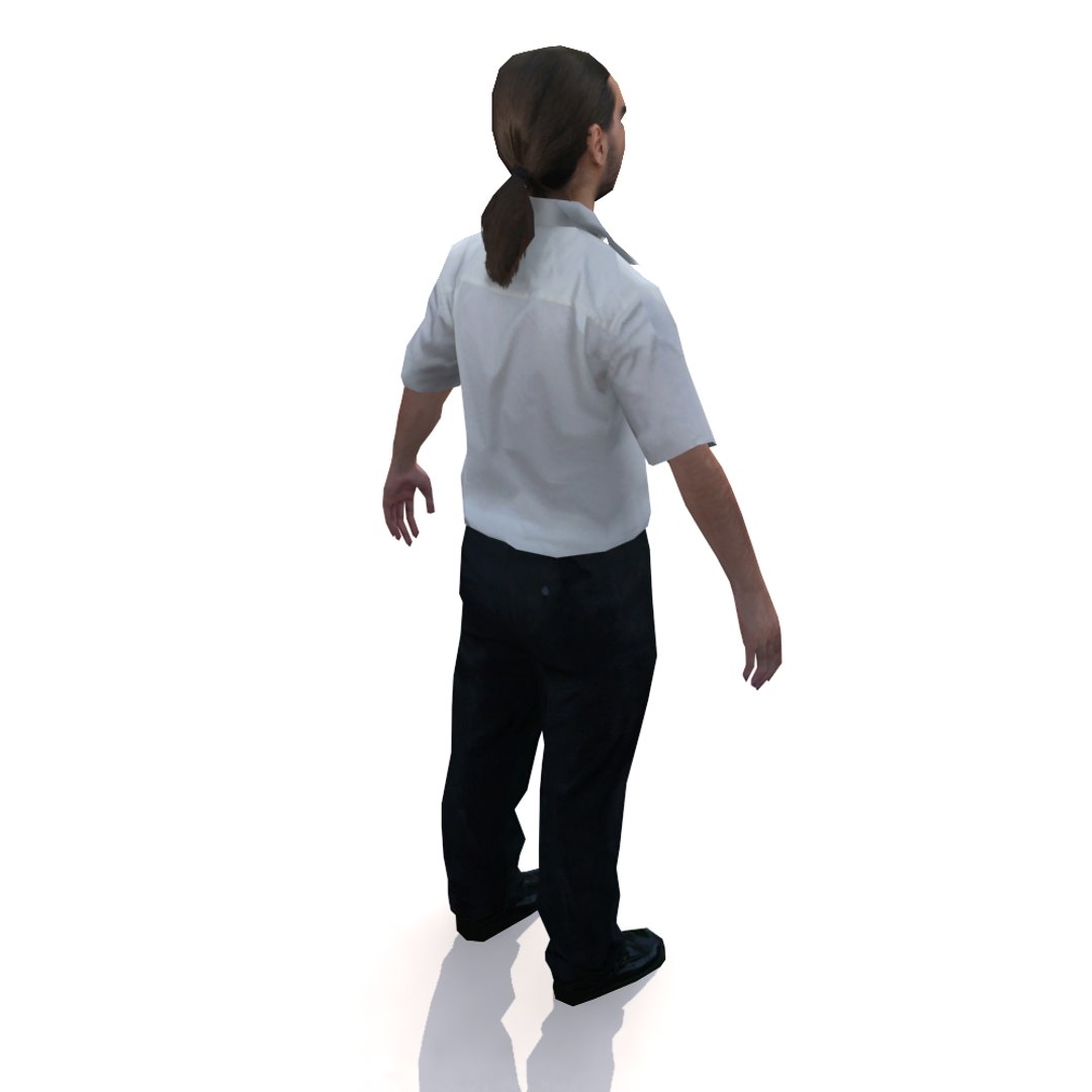 human character 3d model