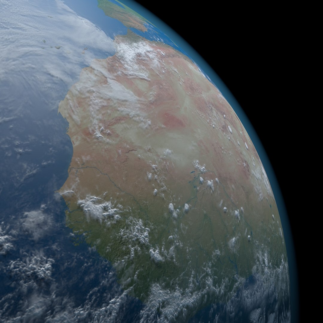 Earth 3D Model - TurboSquid 1269463