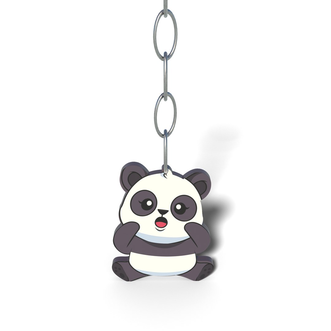Panda Keychain 3D Model - TurboSquid 2093029
