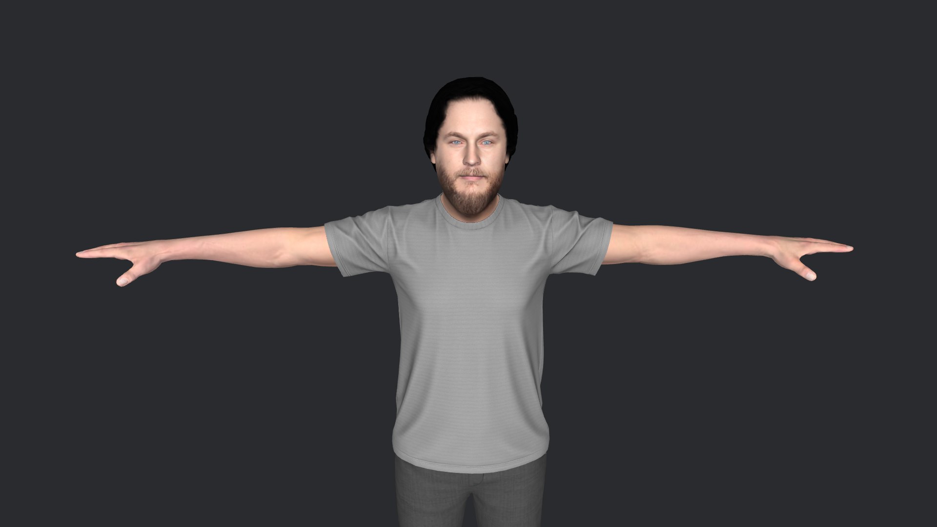 3D Ragnar Lothbrook Vikings Hyper Realistic Full Body Fully Rigged ...