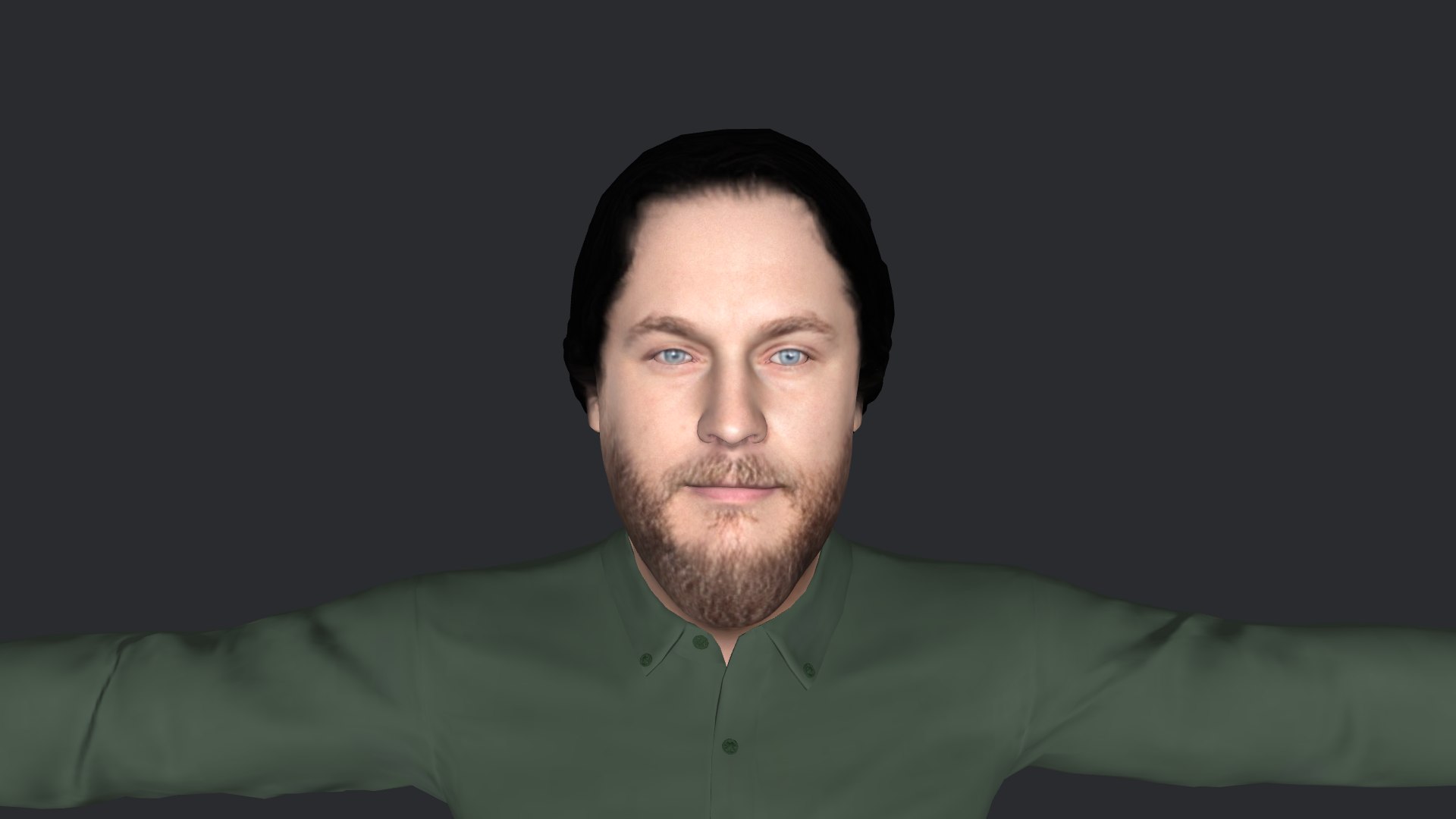 3D Ragnar Lothbrook Vikings Hyper Realistic Full Body Fully Rigged ...