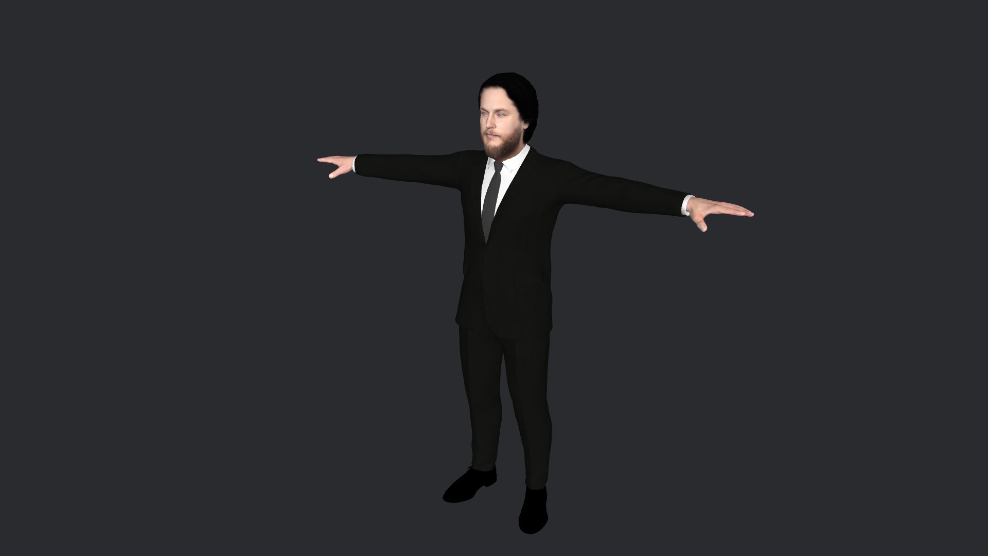 3D Ragnar Lothbrook Vikings Hyper Realistic Full Body Fully Rigged ...