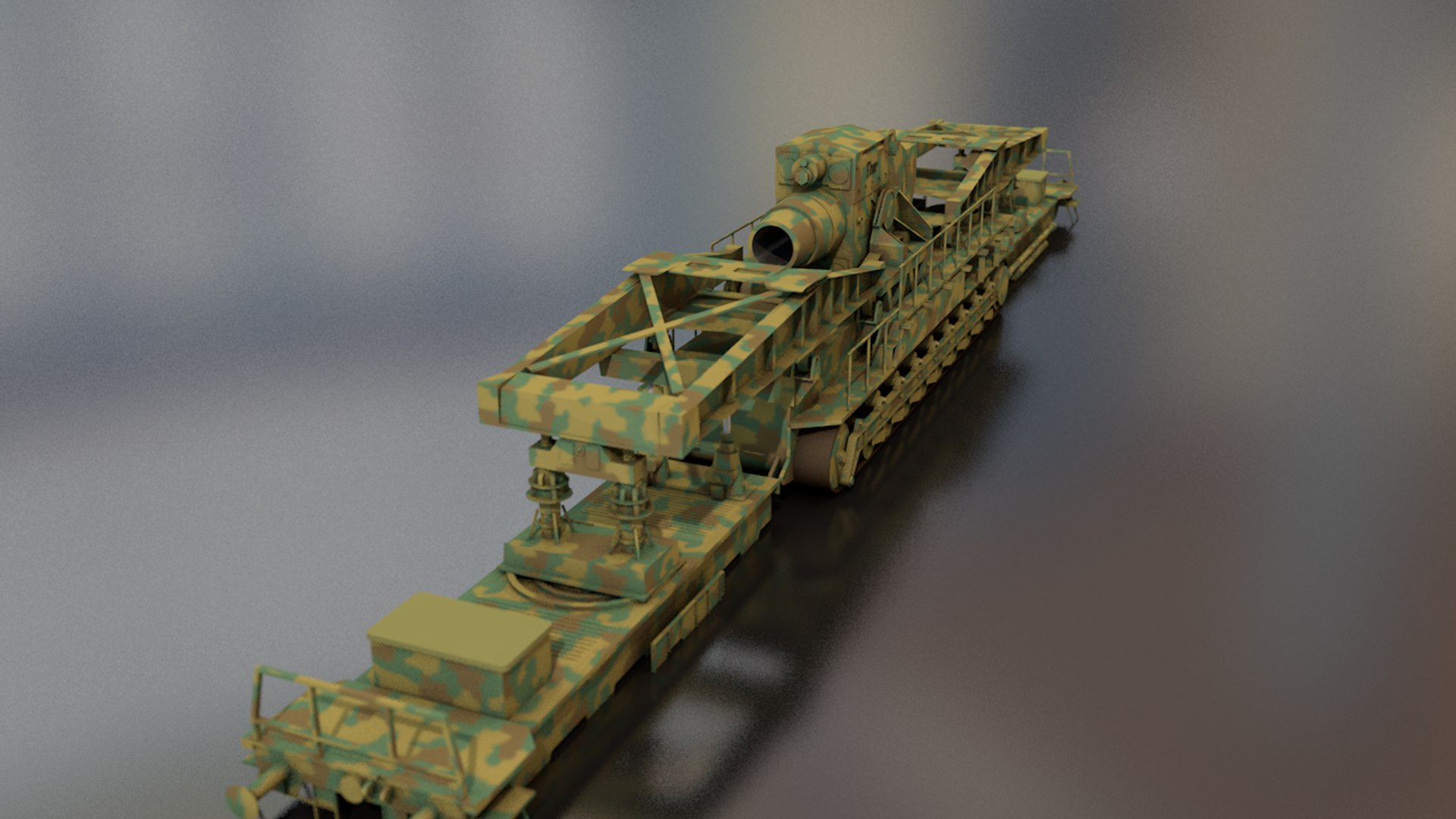 Karl Gerat Morser Mortar 3D Model - TurboSquid 1447577