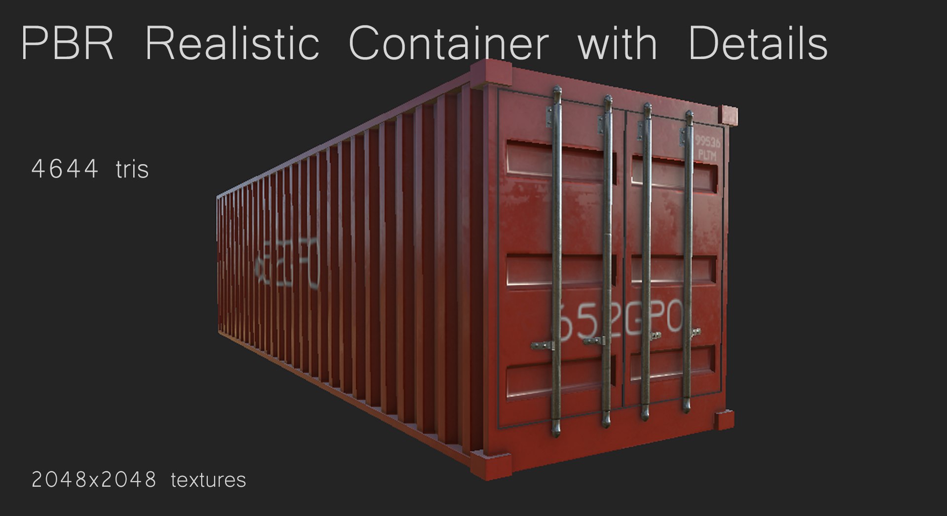3D Container Stylized Realistics - TurboSquid 1325910