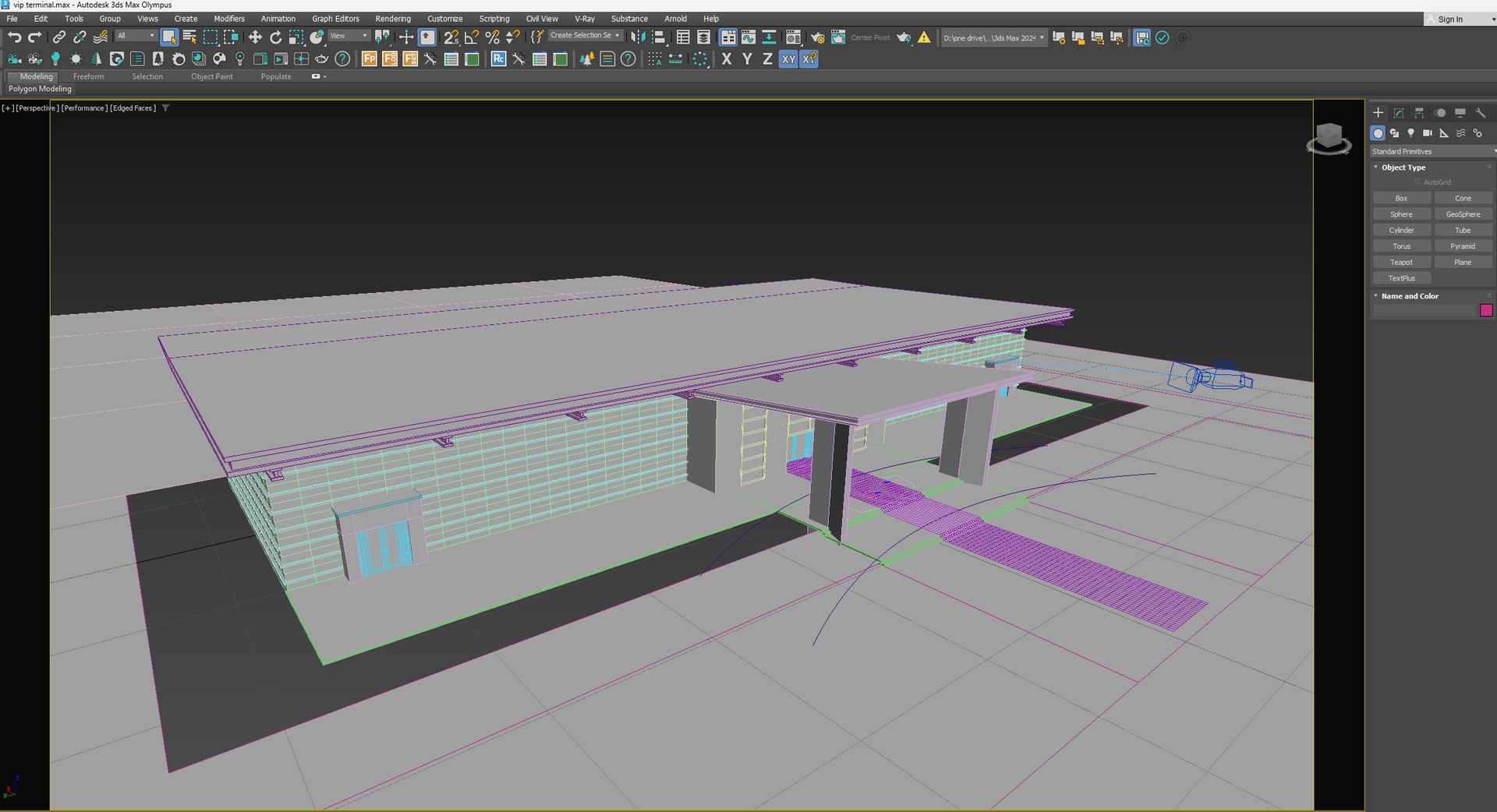 Vip Terminal Airport 3D - TurboSquid 2143537
