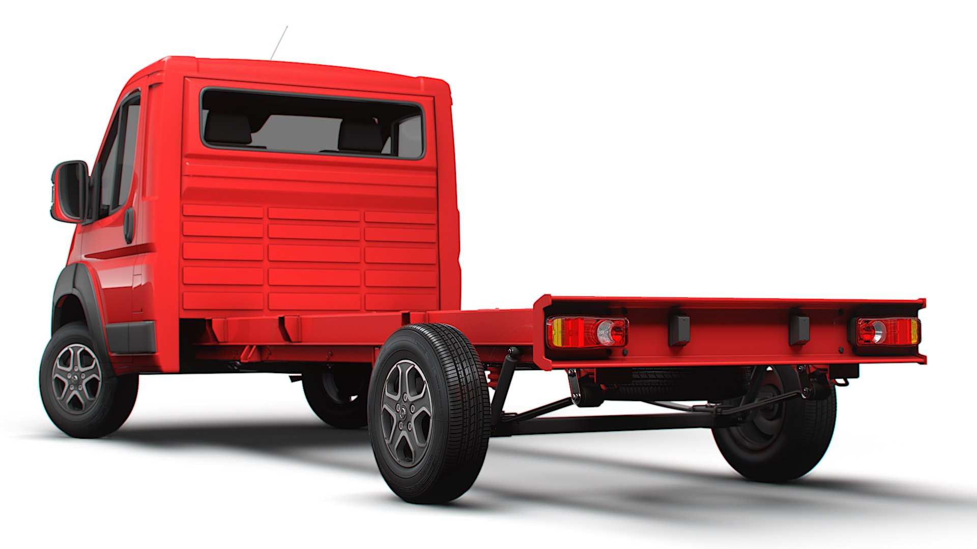 3D Stellantis Chassis Collection Single Cab 4300WB 2025 - TurboSquid ...