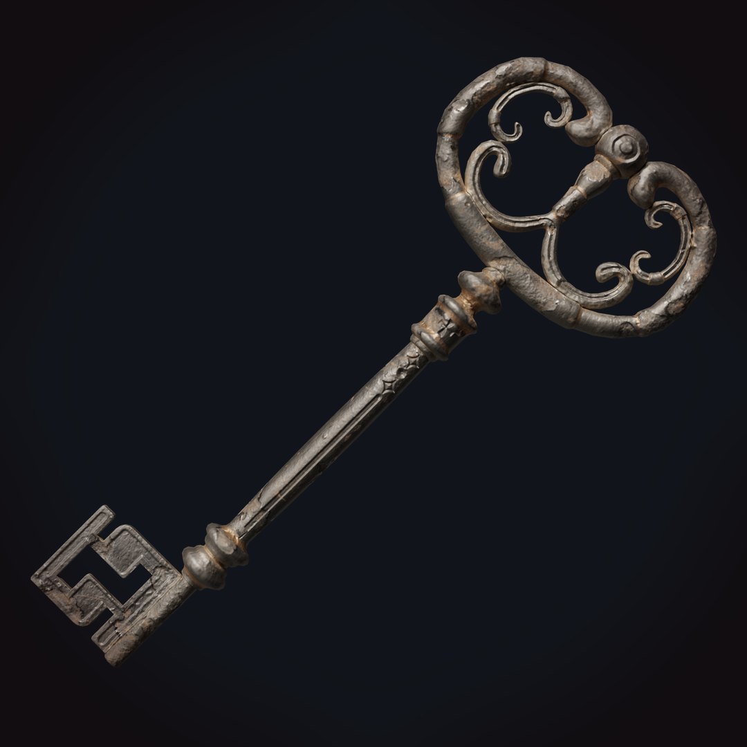 Medieval Fancy Key 2 Model - TurboSquid 1365546