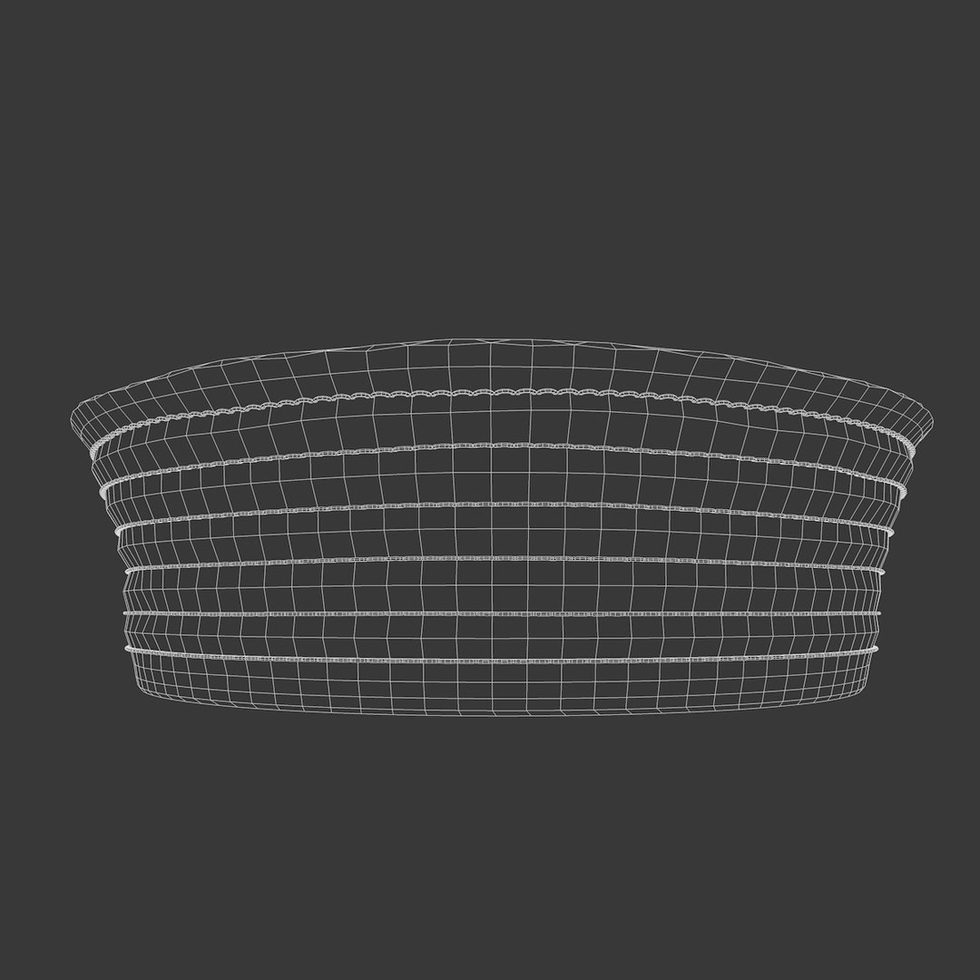 3d Model Classic Marin Hat