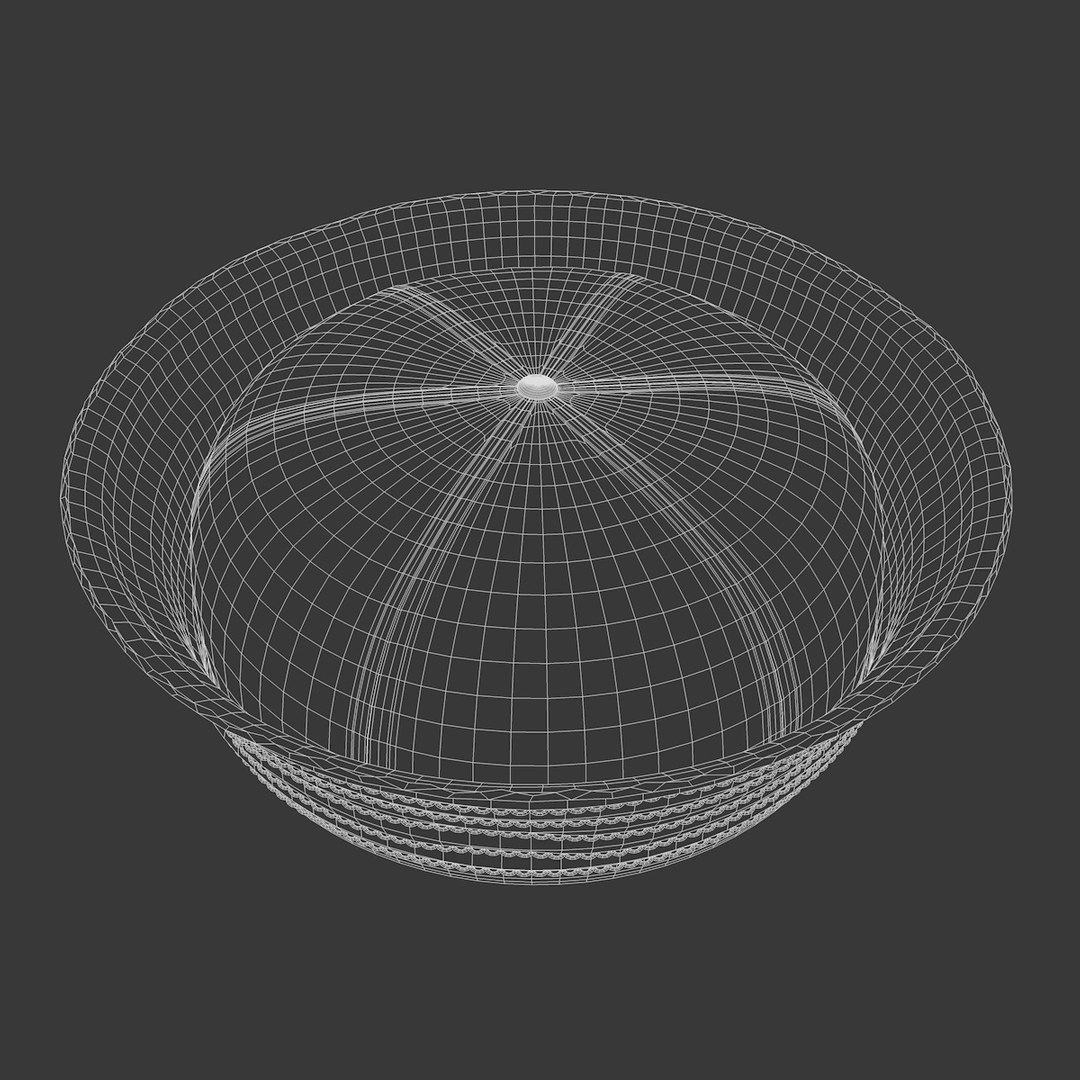 3d Model Classic Marin Hat