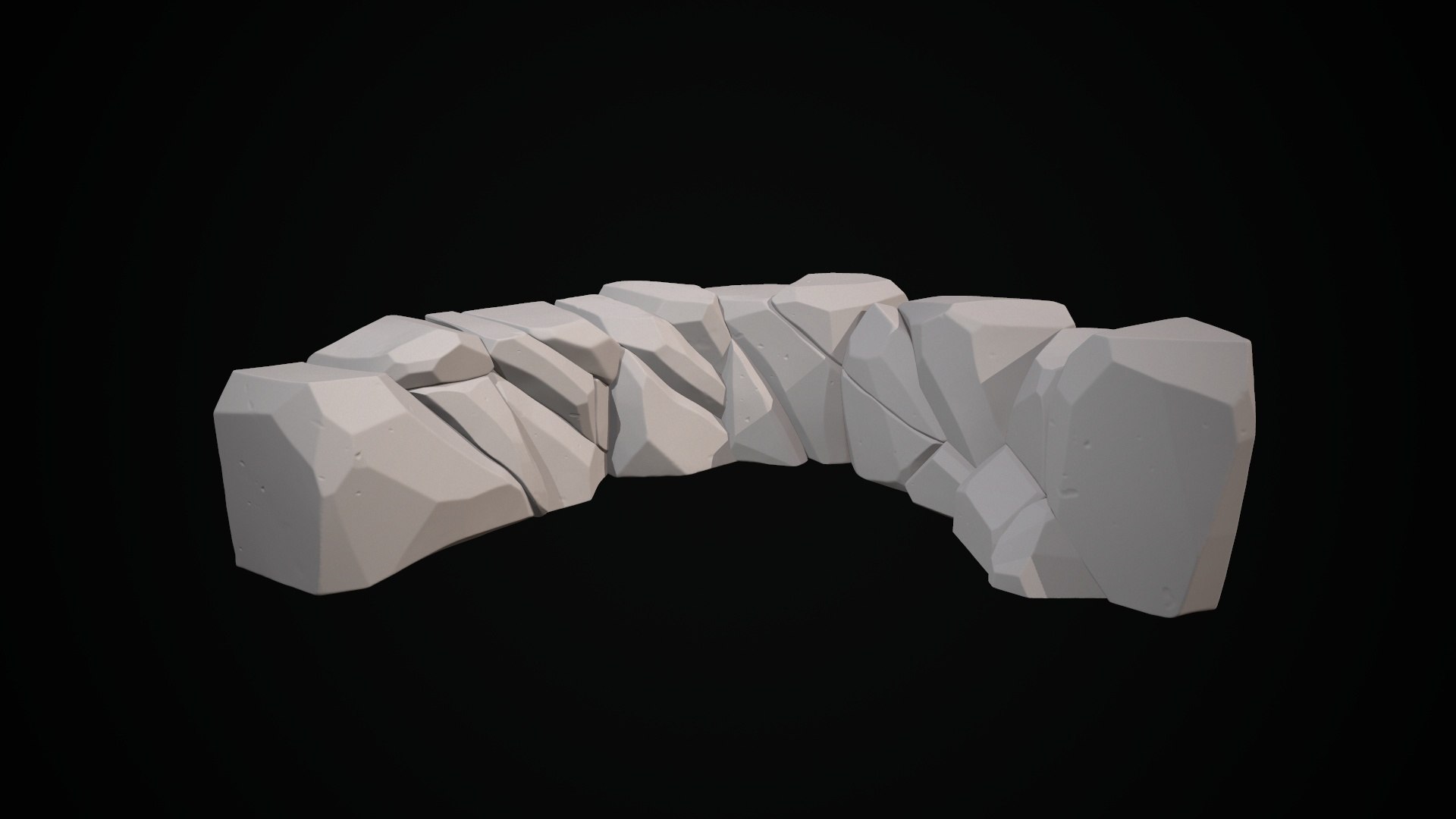 Stylized stone 3D model - TurboSquid 1702167