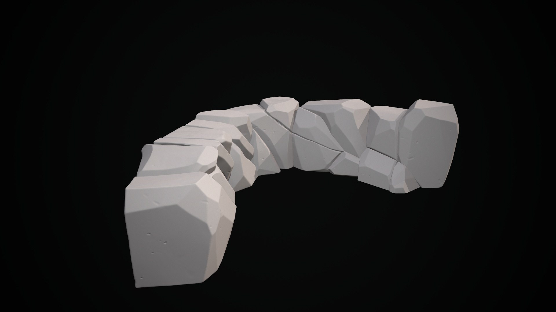 Stylized stone 3D model - TurboSquid 1702167