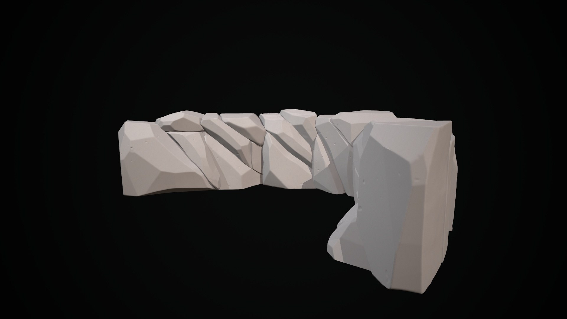 Stylized stone 3D model - TurboSquid 1702167
