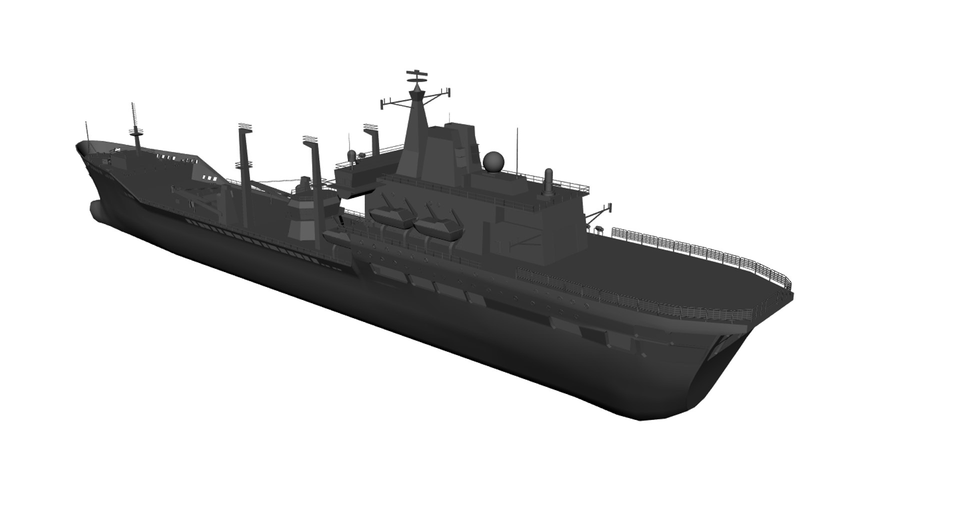 wave class tanker 3d model