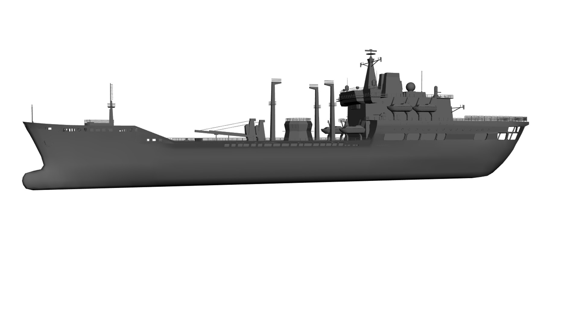 wave class tanker 3d model