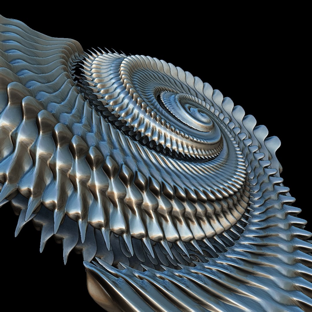 3D Psychedelic Form - TurboSquid 1433356