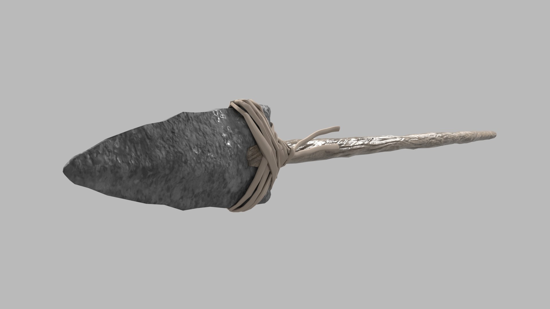 3D STONE SPEAR 3D REALISTIC Model - TurboSquid 2049579
