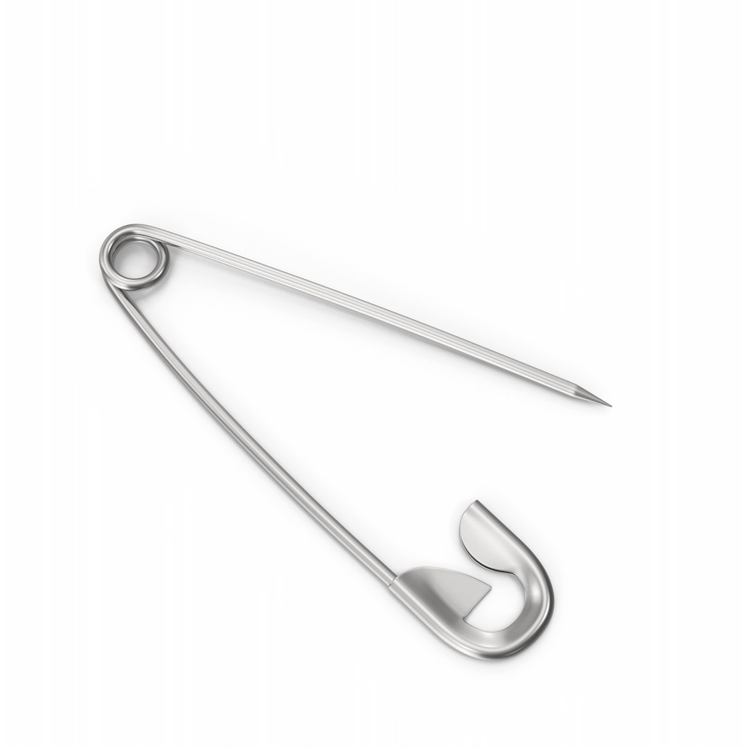 3D Open Safety Pin model - TurboSquid 2006387
