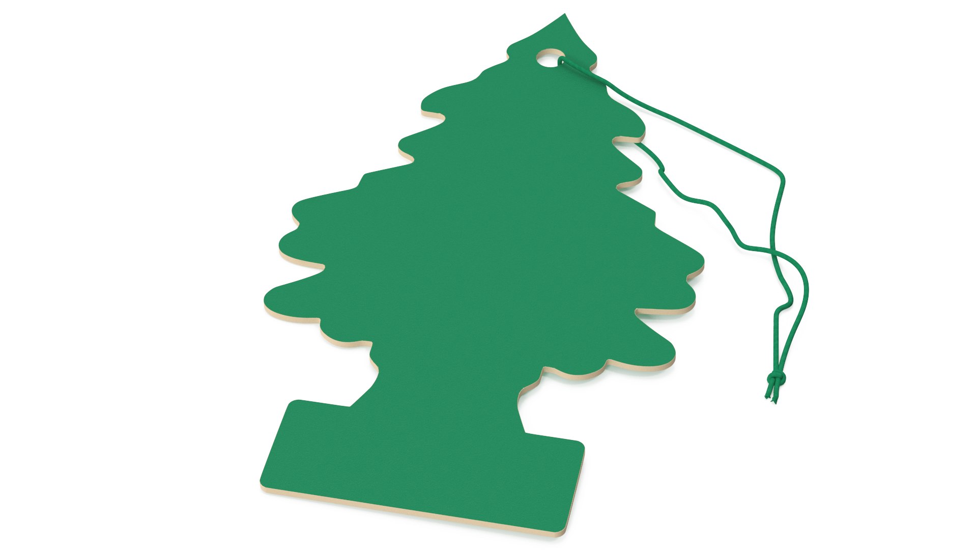 3D Paper Car Air Freshener Model - TurboSquid 2136664