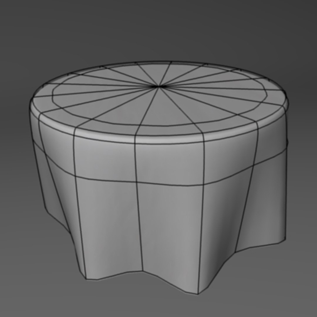 table cloth tablecloth 3d model