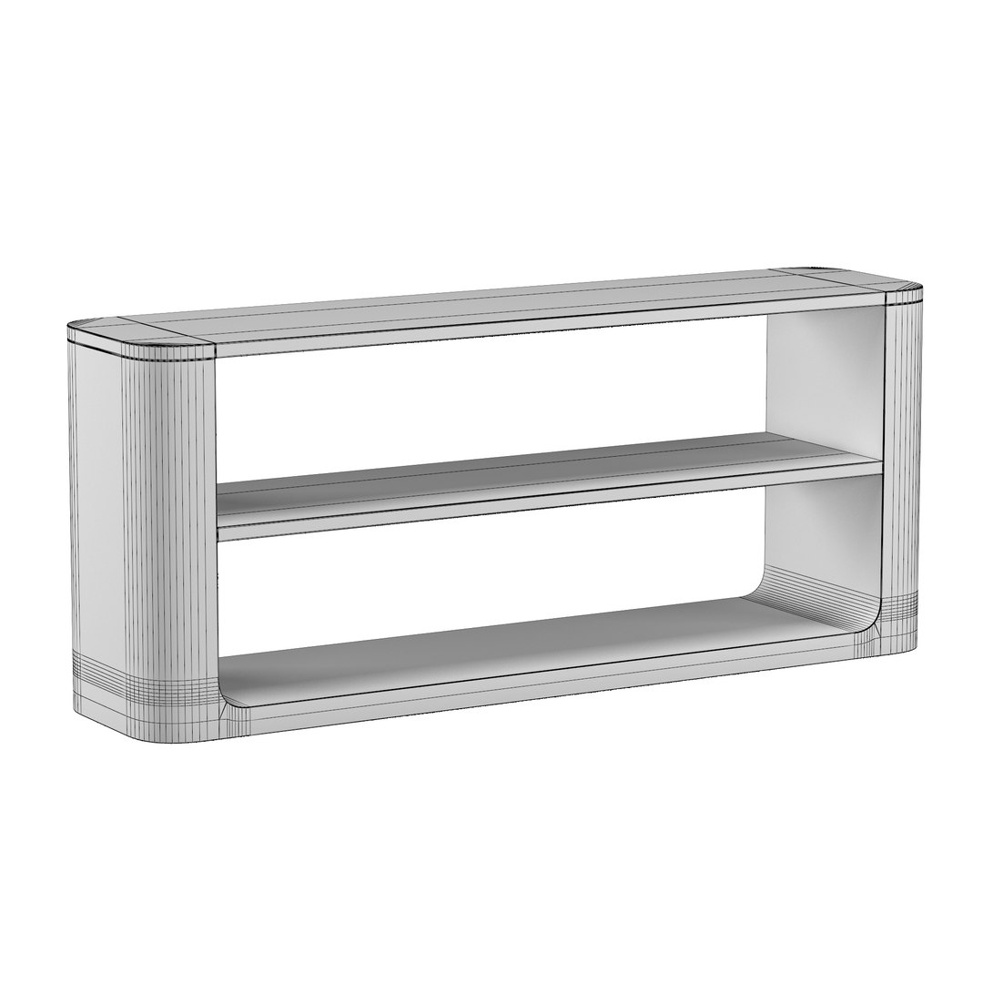 OSLO OPEN CONSOLE TABLE Model - TurboSquid 1952250