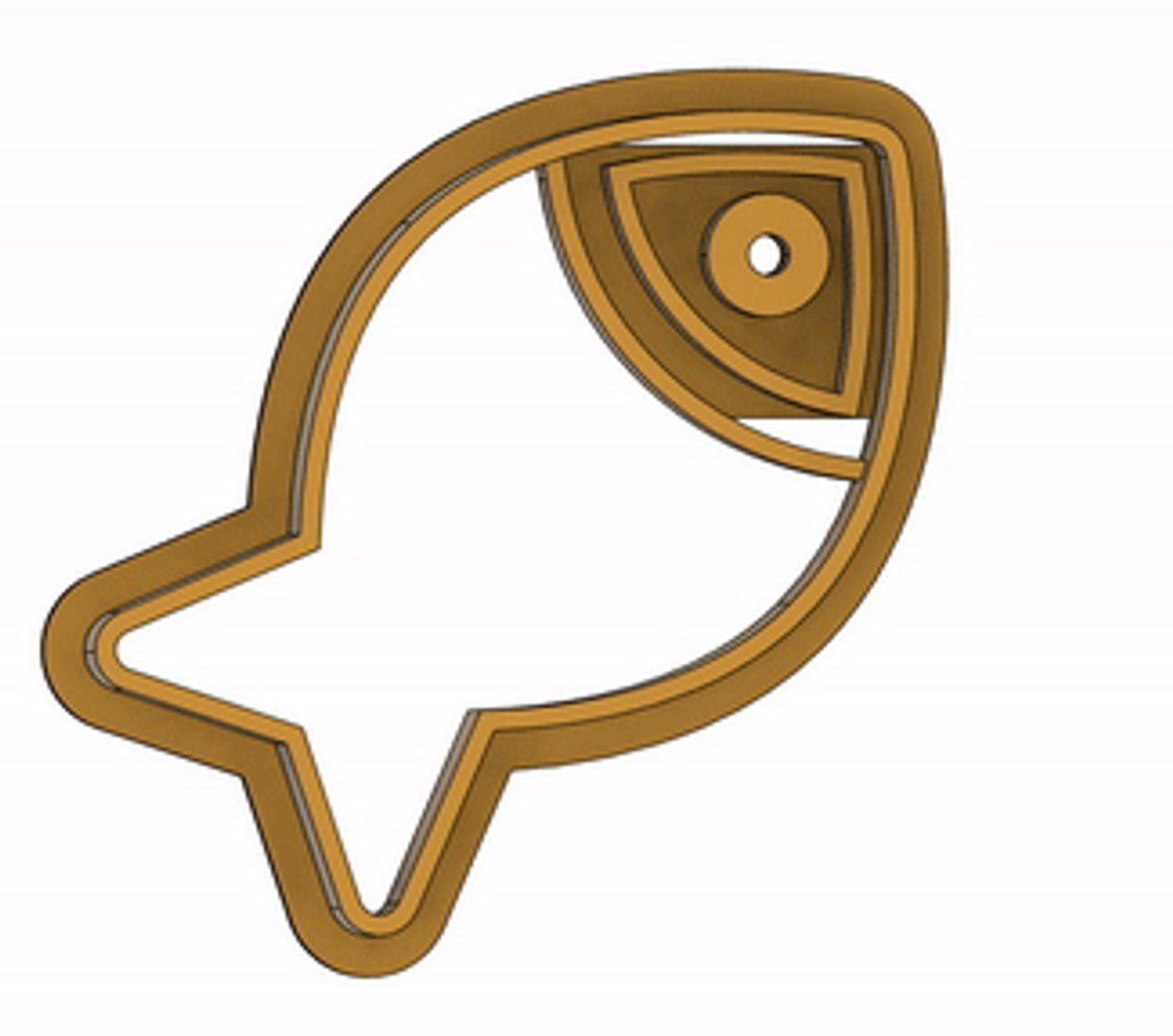 FISH COOKIE CUTTER 3D Model - TurboSquid 2224247