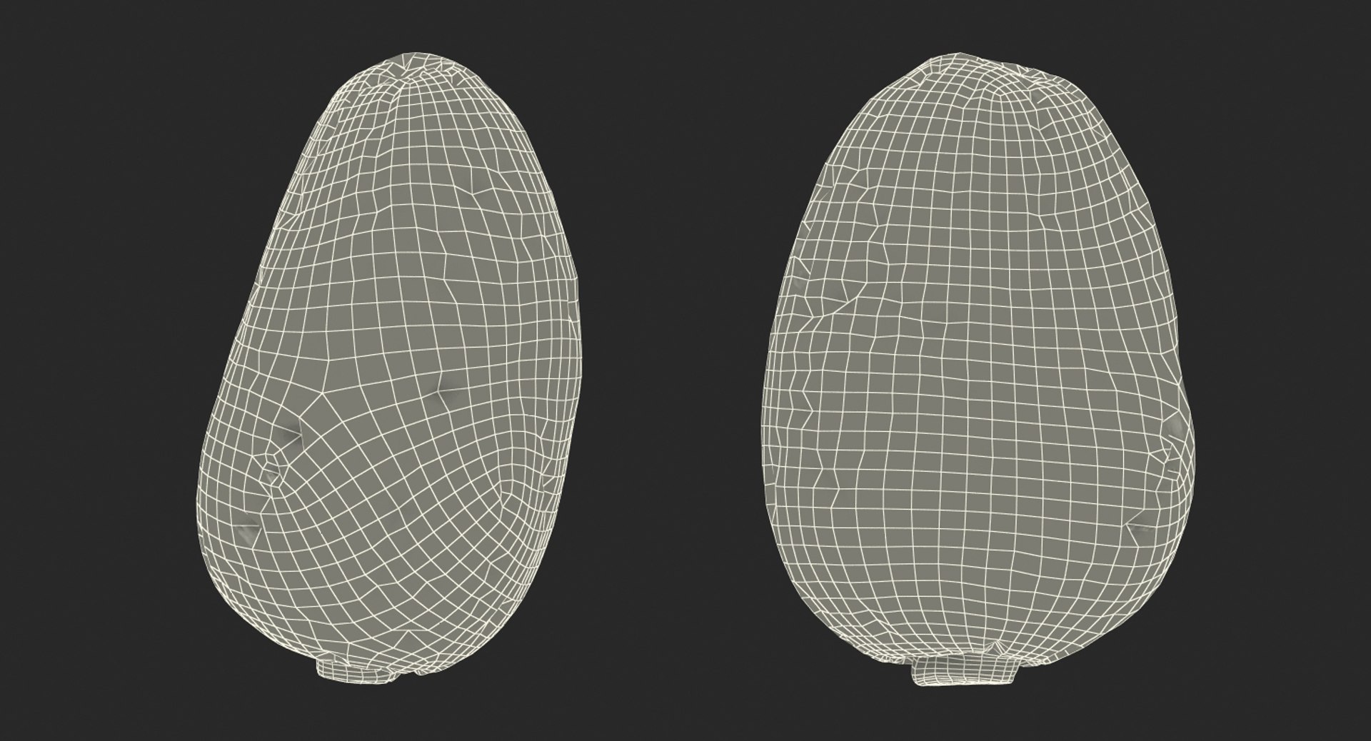 3D Cacao Bean Model - TurboSquid 1294294